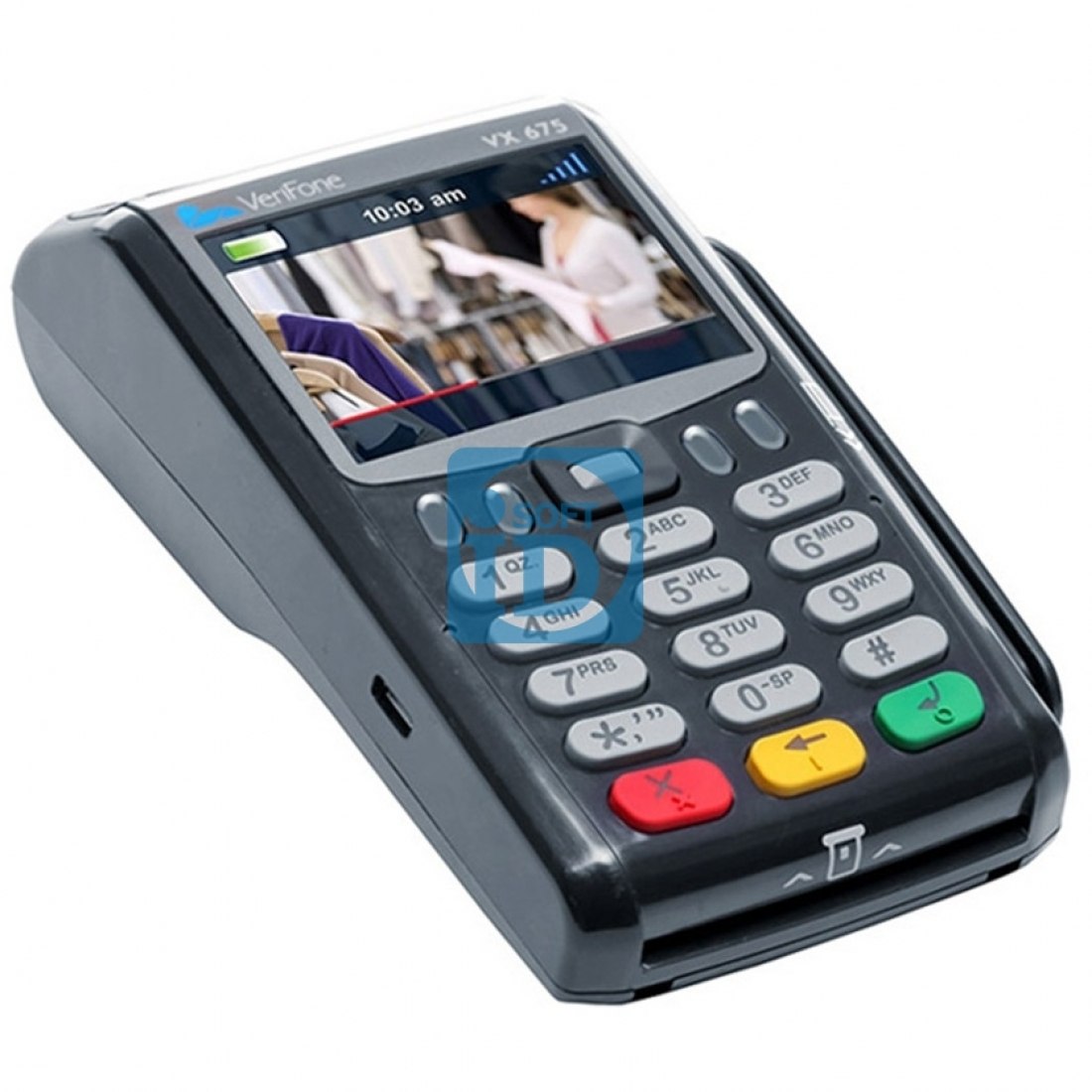 Мобильный POS-терминал Verifone VX675 GSM/NFC купить в Алматы ...